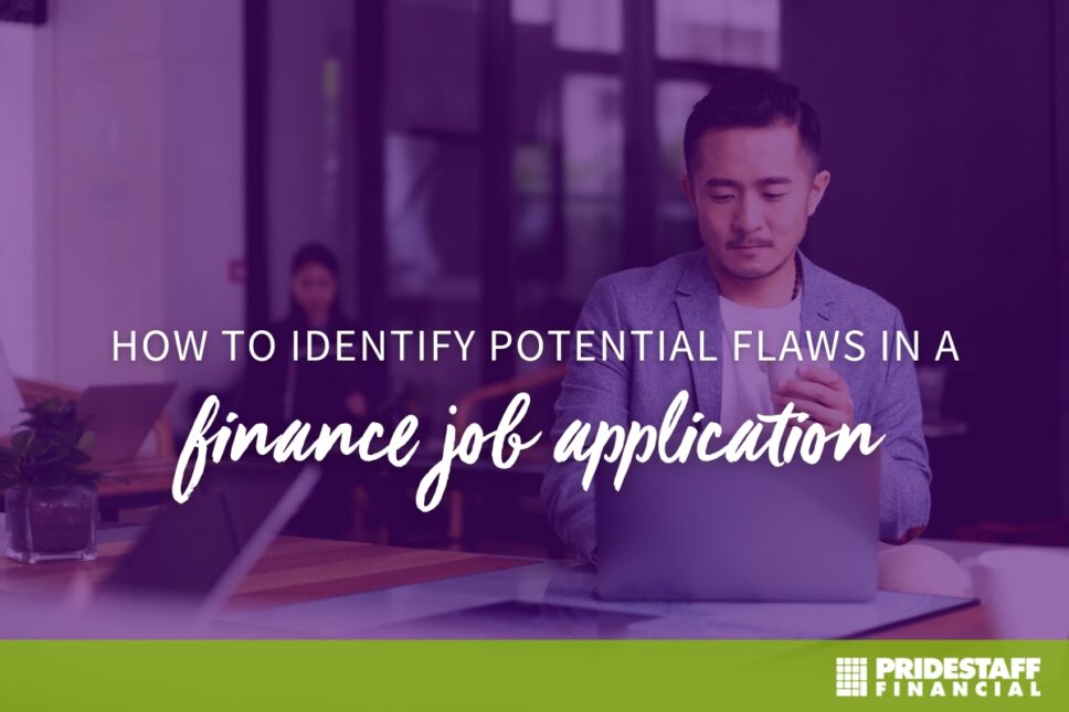 How to Overcome Potential Weaknesses in Your Finance Job Application ...